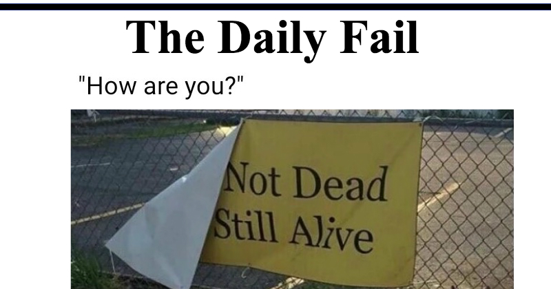 The Daily FAIL: How We're Feeling - FAIL Blog - Funny Fails