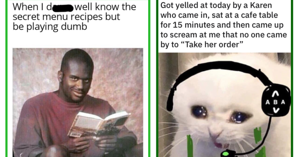 'You're not making me steam milk? Thank you for an easy life, king ...