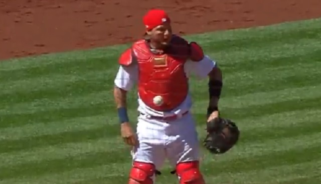 MLB's Mildly Entertaining For Hot Second As Ball Gets 'Magically' Stuck ...