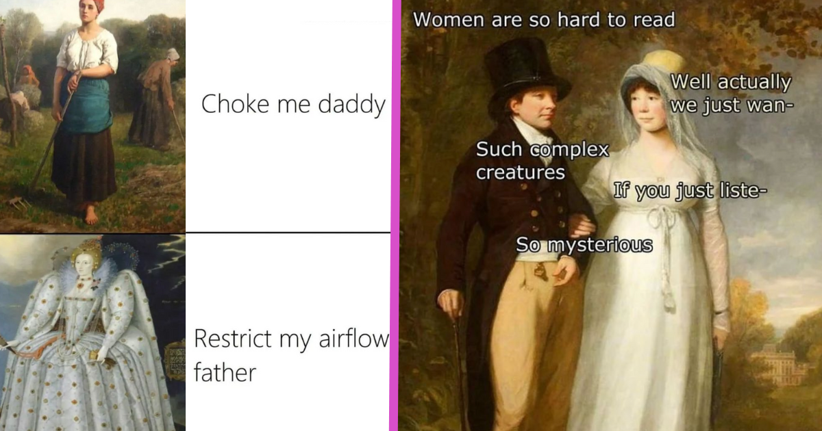 20 Classical Art Memes That Perfectly Illustrate Relationships In The ...