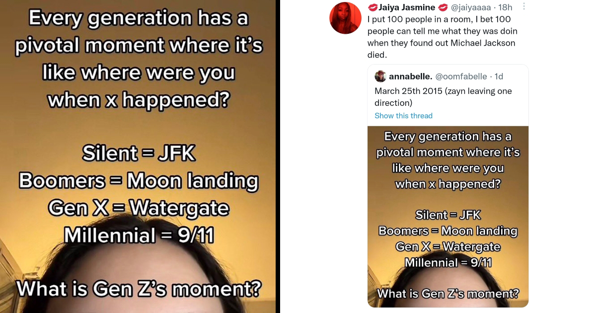 Twitter Users Speculate on the Event That Will Come to Define Gen Z ...