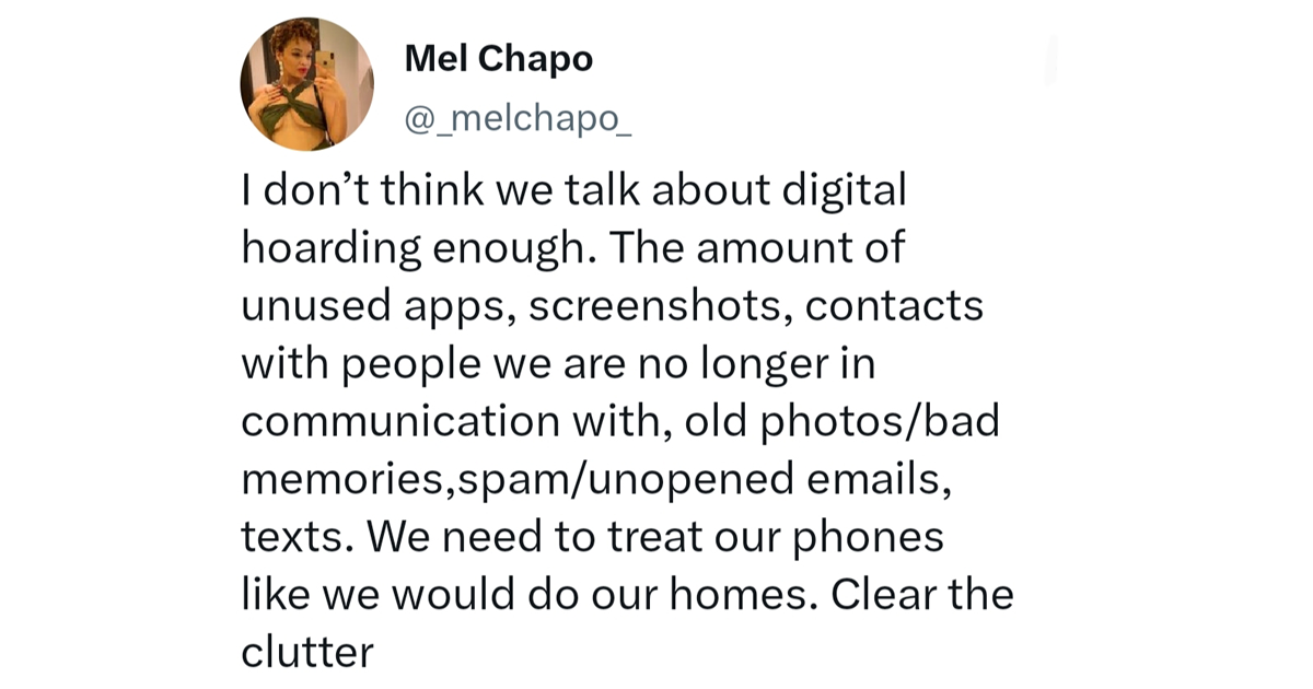 Valuable Thread Explains the Necessity of Digital Decluttering ...