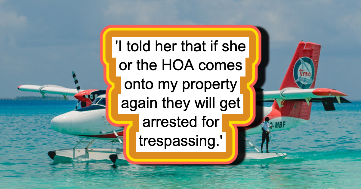 'HOA is demanding I move my plane': Snooping neighbors insist homeowner ...