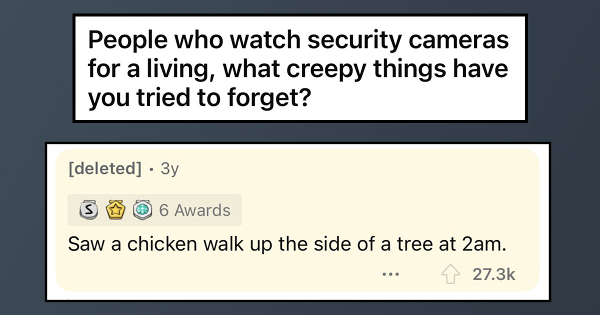 Bleak and Bizarre Tales From People Who Stare at Security Cameras For a ...