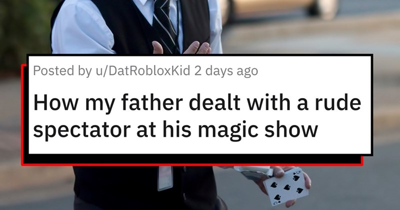 'The situation was hilarious': Magician takes advantage of magic trick ...