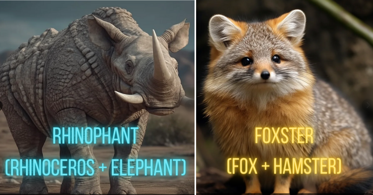 33 Visually-Stunning (And Cute) Impossible Animals, Creating ...