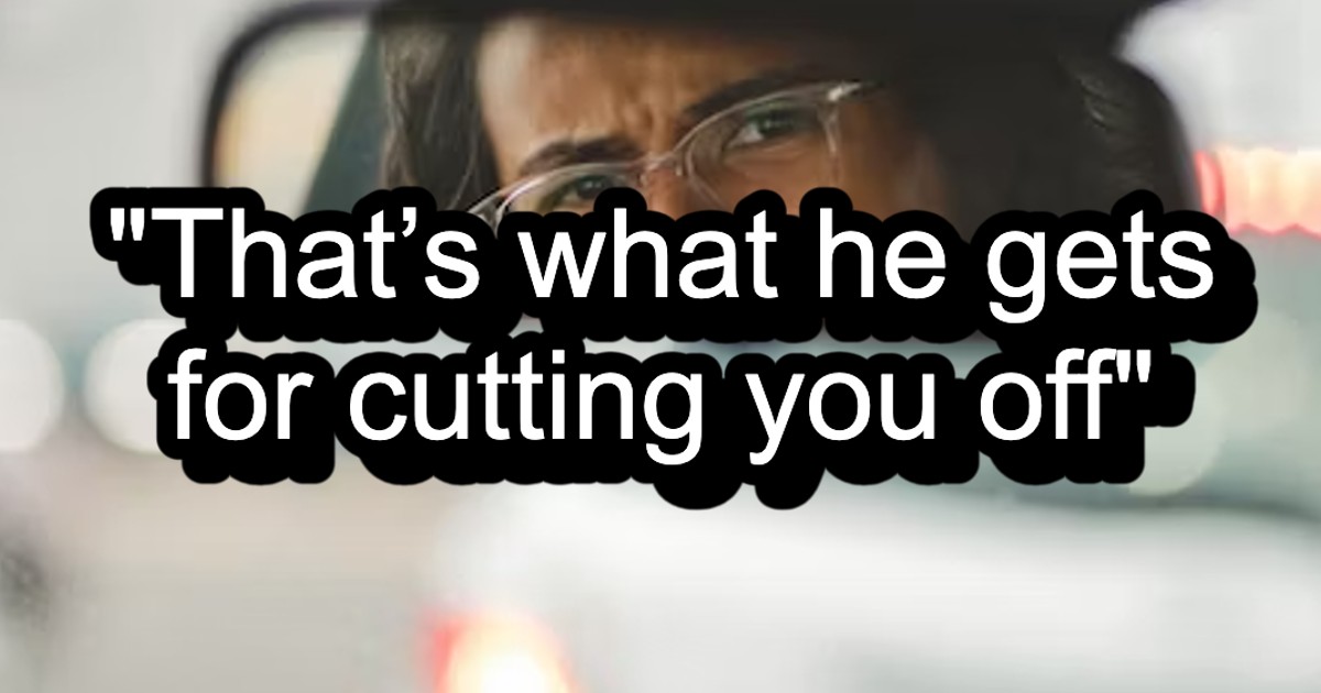 'That’s what he gets for cutting you off': Guy recognizes reckless ...