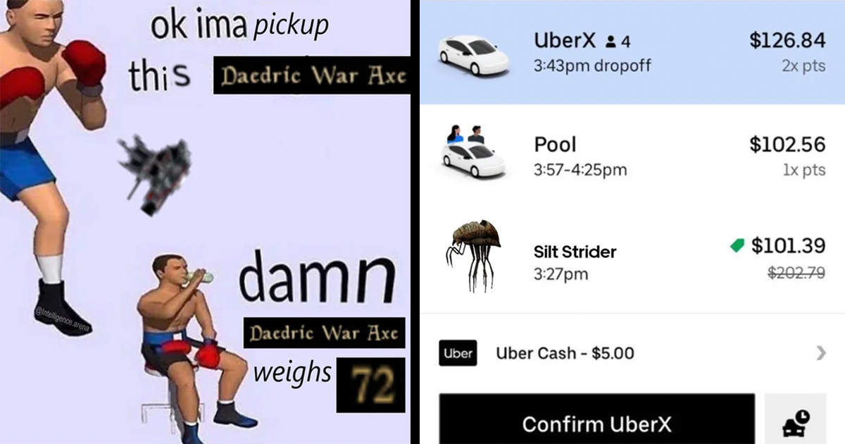 20+ Morrowind Memes for Elder Scrolls Fanatics - Geek Universe - Geek ...