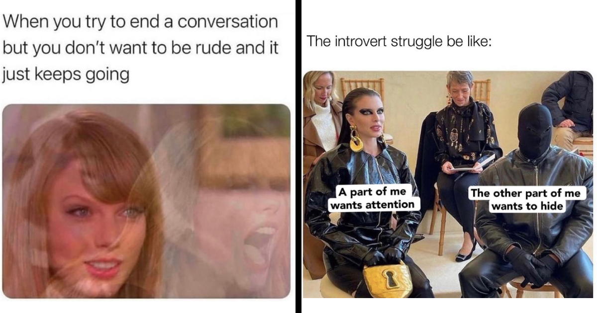 20 Witty Introvert Memes for Eager Outsiders Who Always Leave the Party ...