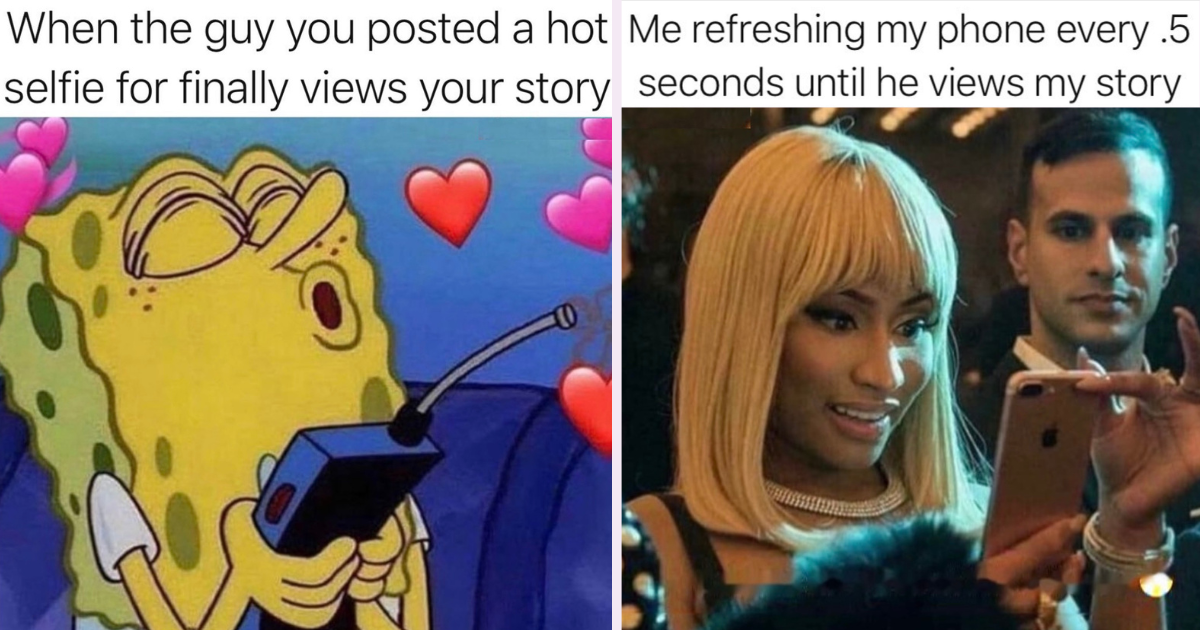 20 Social Media Memes for People Posting Thirst Traps for Their Crushes - CheezCake - Parenting ...