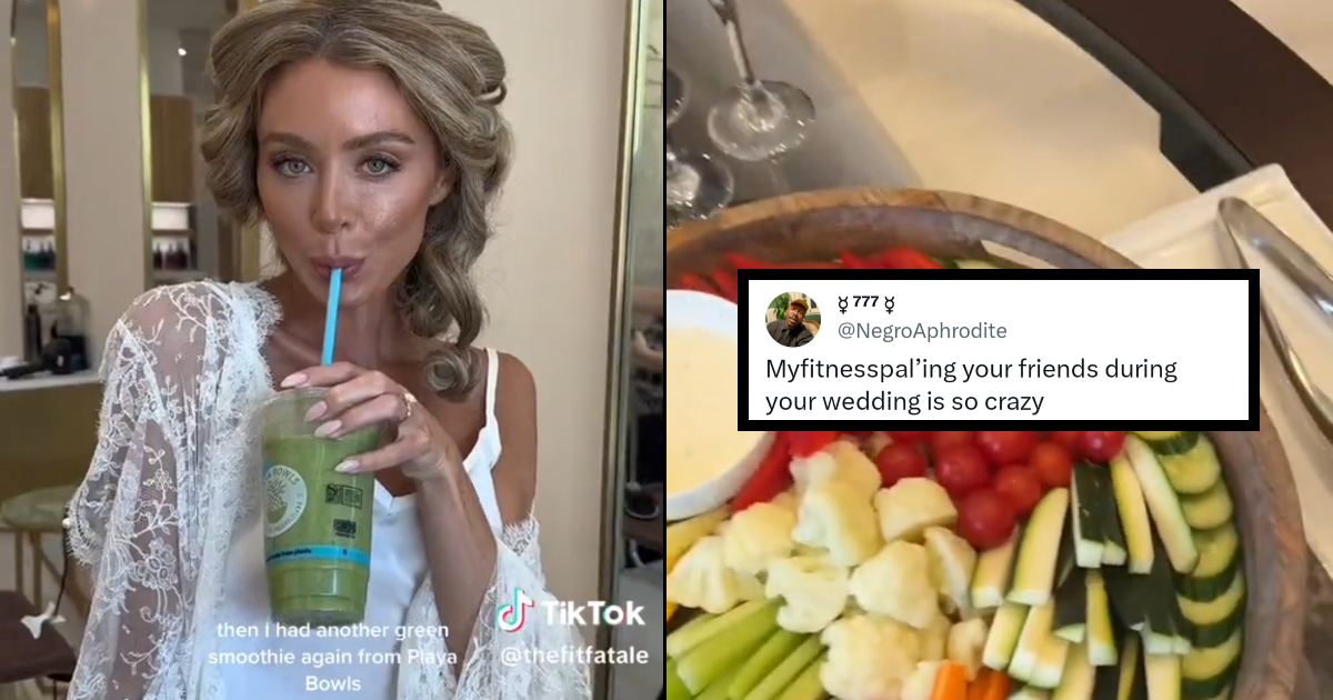 Wellness Influencer Shares Wedding Themed 'What I Eat in a Day' Video ...