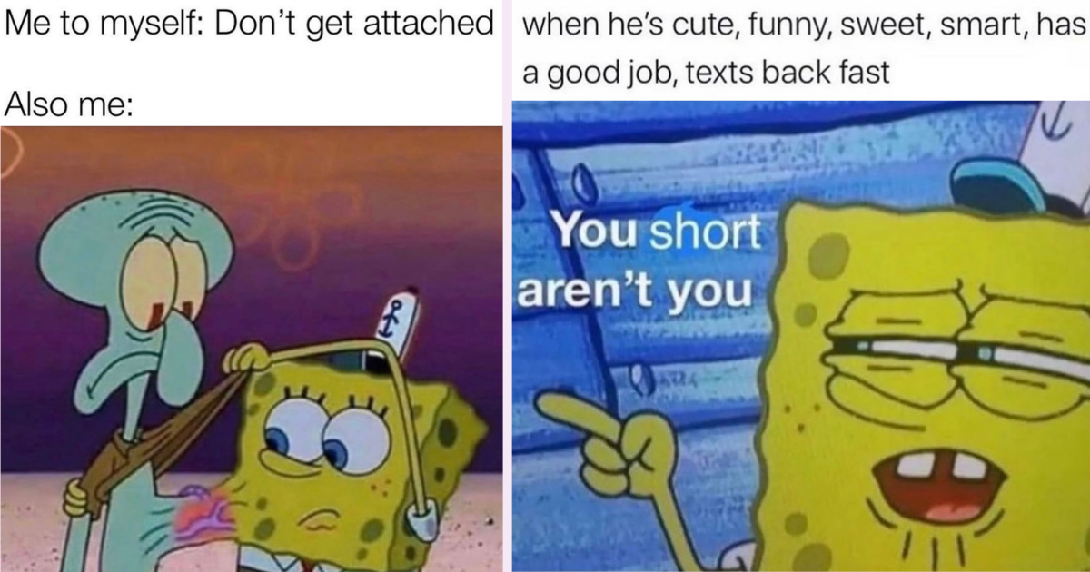 20 Sassy Spongebob Memes Explaining the Wacky World of Dating ...