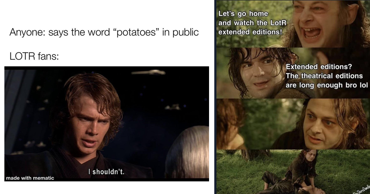 A Fellowship of Lord of the Rings Memes For Tolkien Fans (May 23, 2023 ...