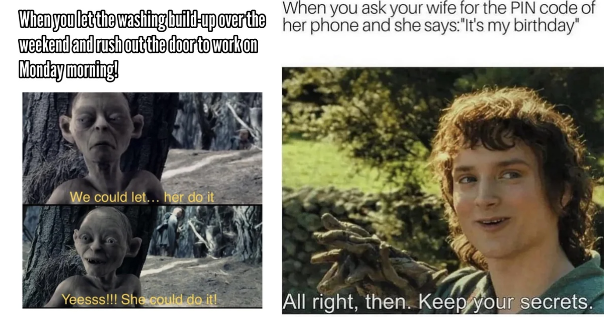 Middle-Earth Madness: 20 Memes to Rule Them All and in the Darkness ...