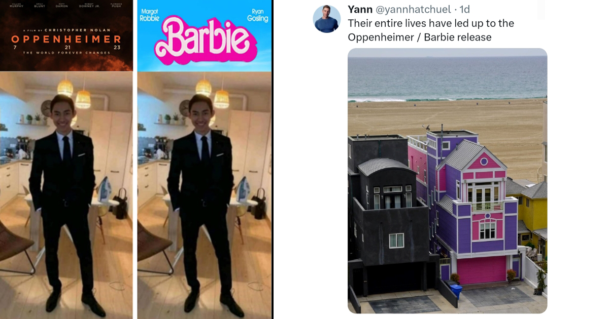 Memes and Tweets About 'Oppenheimer' and 'Barbie' That Celebrate the ...