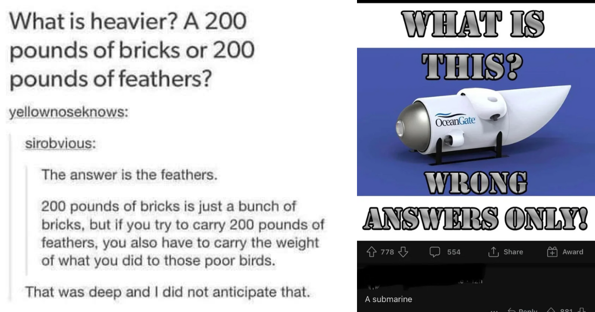 Wisecracks Welcome: 26 Posts & Pictures that Elevate Being 'Technically ...