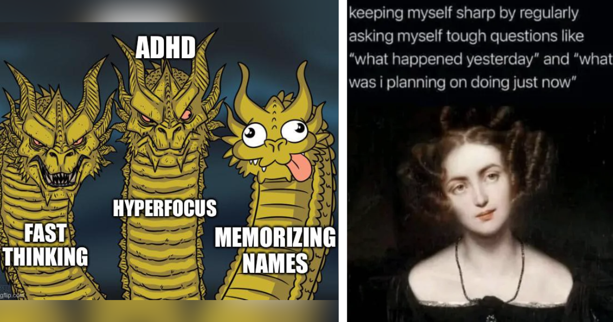 Life in the Fast Brain: 26 Memes That Show the Funny Side of ADHD ...