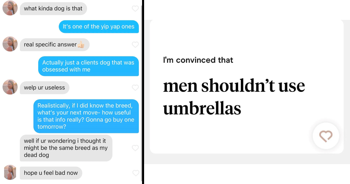 The Most Cringeworthy Dating App Encounters This Week (July 12, 2023 ...