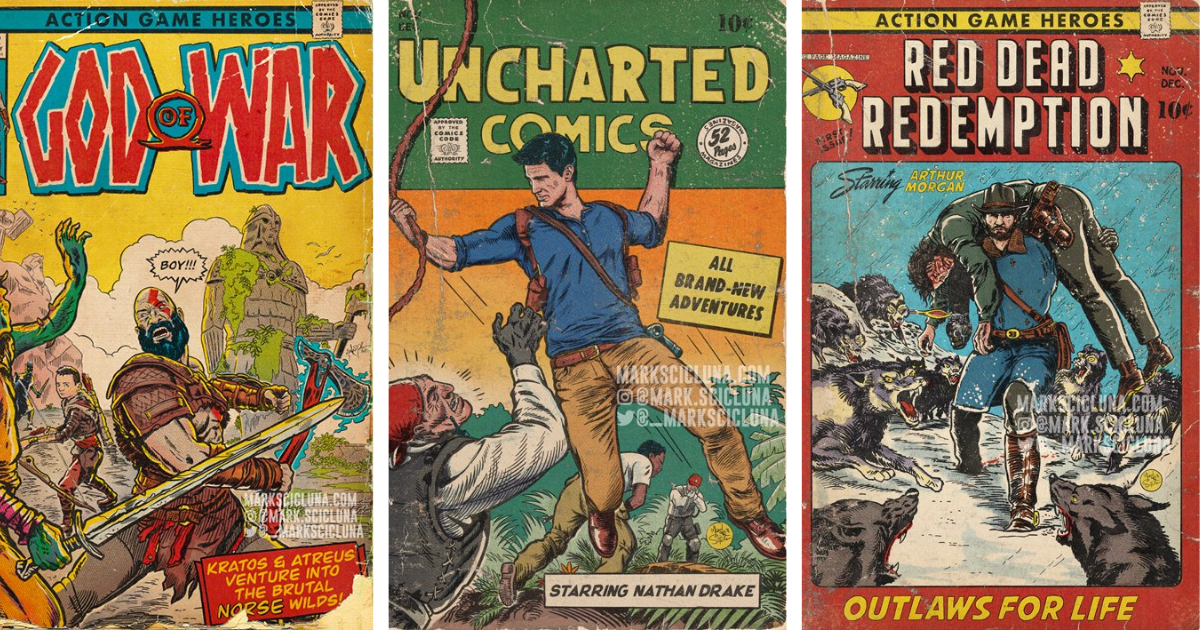 Pow! Zap! Pwn! : Beautiful Old-School Comic Makeovers of Your Favorite ...