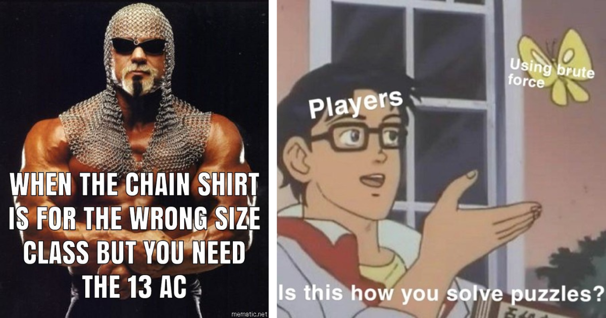 D20s of Laughter: Navigating the Dungeon of Memes in Dragons' Style ...