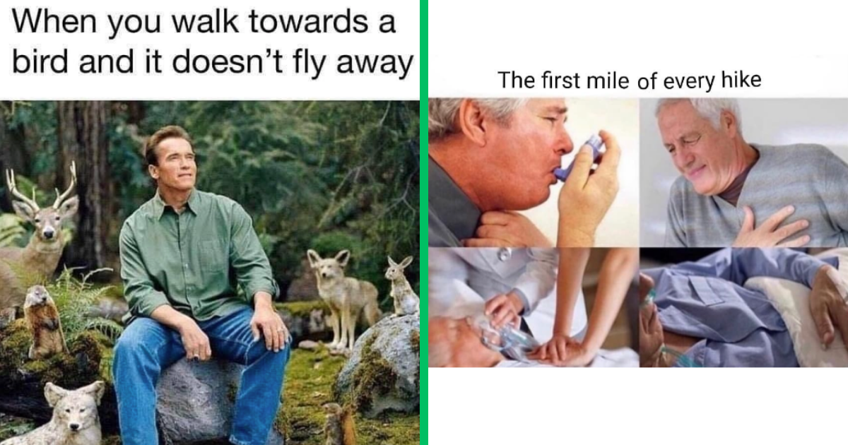 35 Outdoorsy Memes for Out-of-Shape Hikers Who Love Nature - Memebase ...