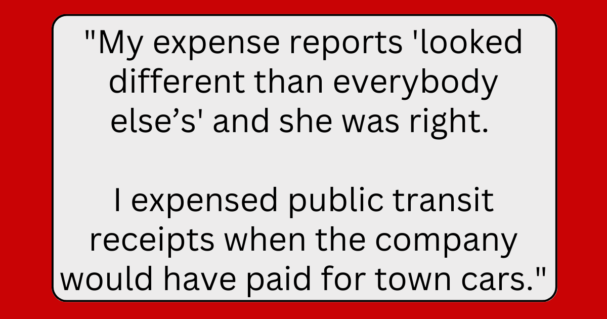 'She cost the company $300+ for all work trips': Frugal employee turns ...