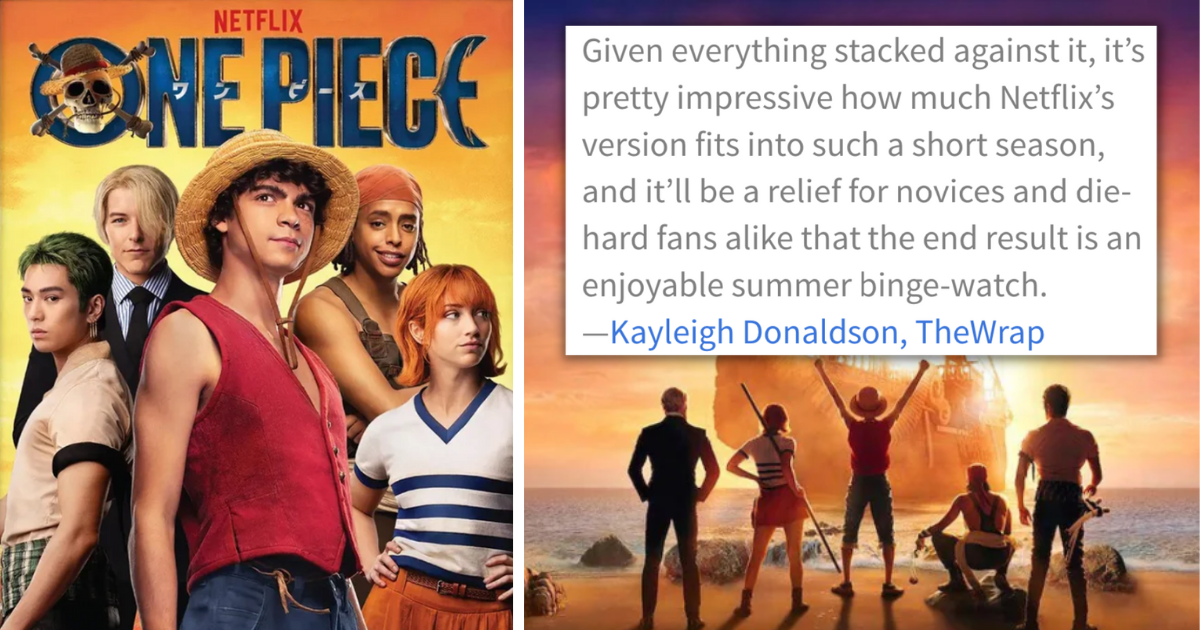 20 First Reviews Of Netflix's Adaptation Of 'One Piece' To Help Any ...
