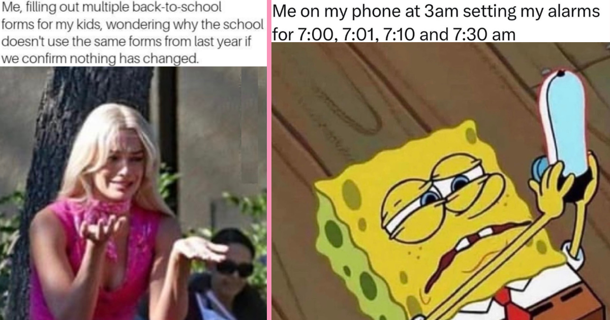 25 Relatable Memes Highlighting Back-To-School Scenarios Every Mom and ...