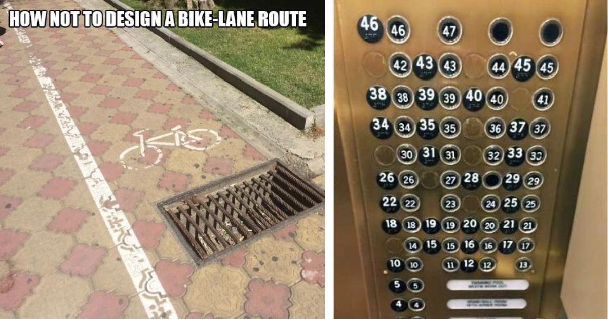 28 Design Fails That Missed the Mark Completely (September 21, 2023 ...