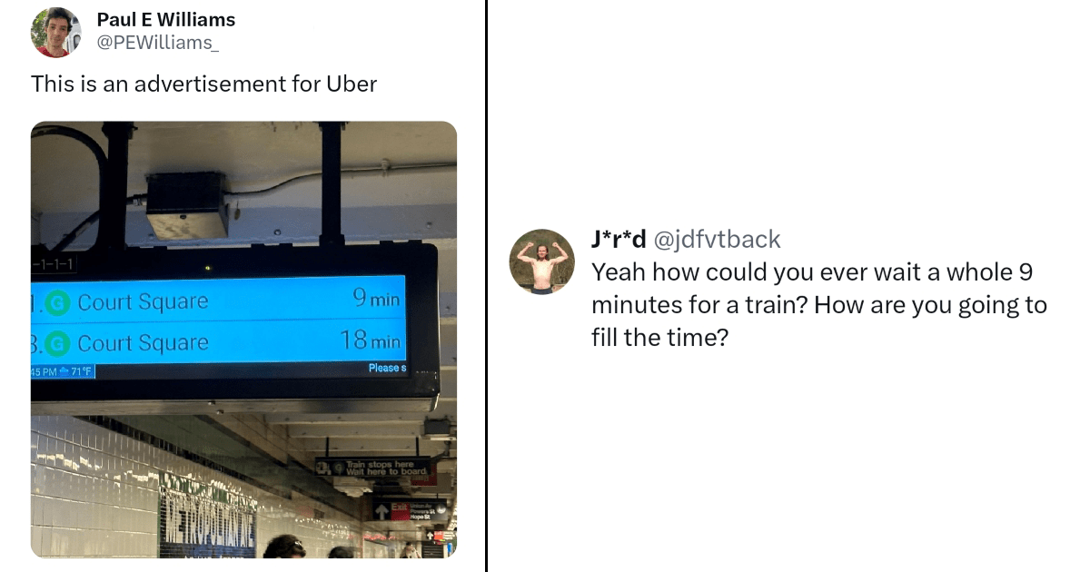 New Yorker Complains About 9 Minute Subway Waiting Time, Sparks Debate ...