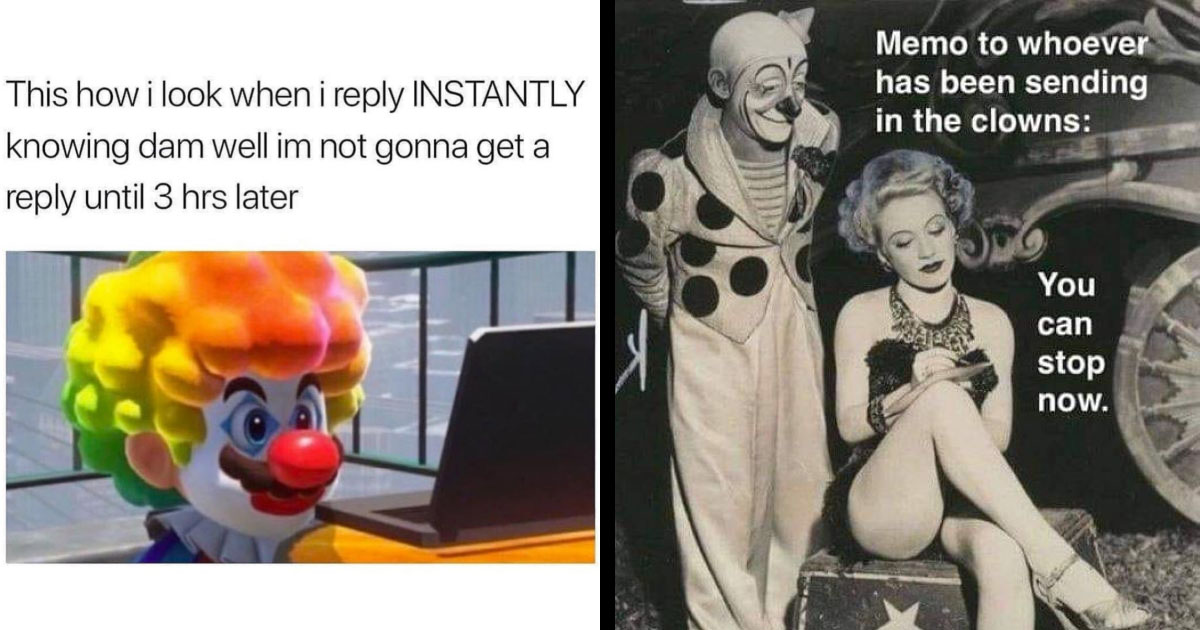 Clown Funny Pics With Captions