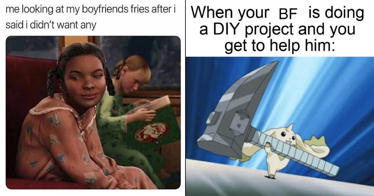 20 Relatable Boyfriend Memes for Wholesome Relationship Enjoyers ...
