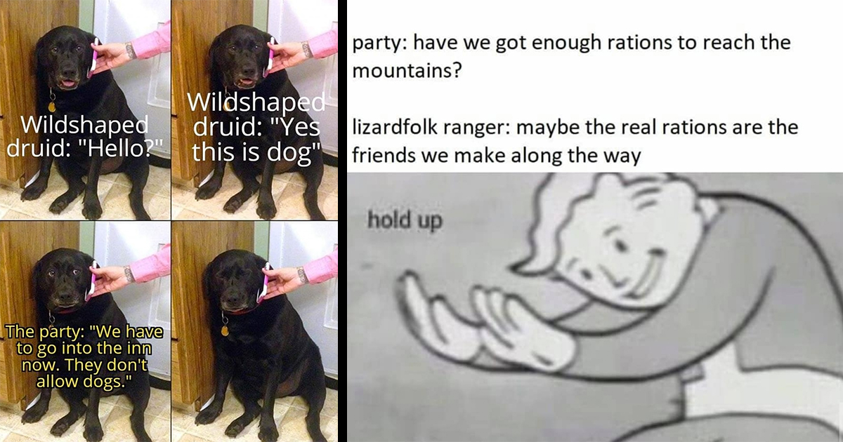 A Critical Hit of Dungeons & Dragons Memes for Fireball-Casting Gamers ...