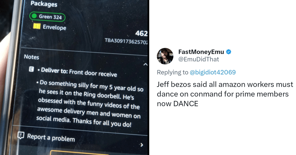 Amazon Delivery Driver Calls Out Entitled Customer Requesting He "Do ...