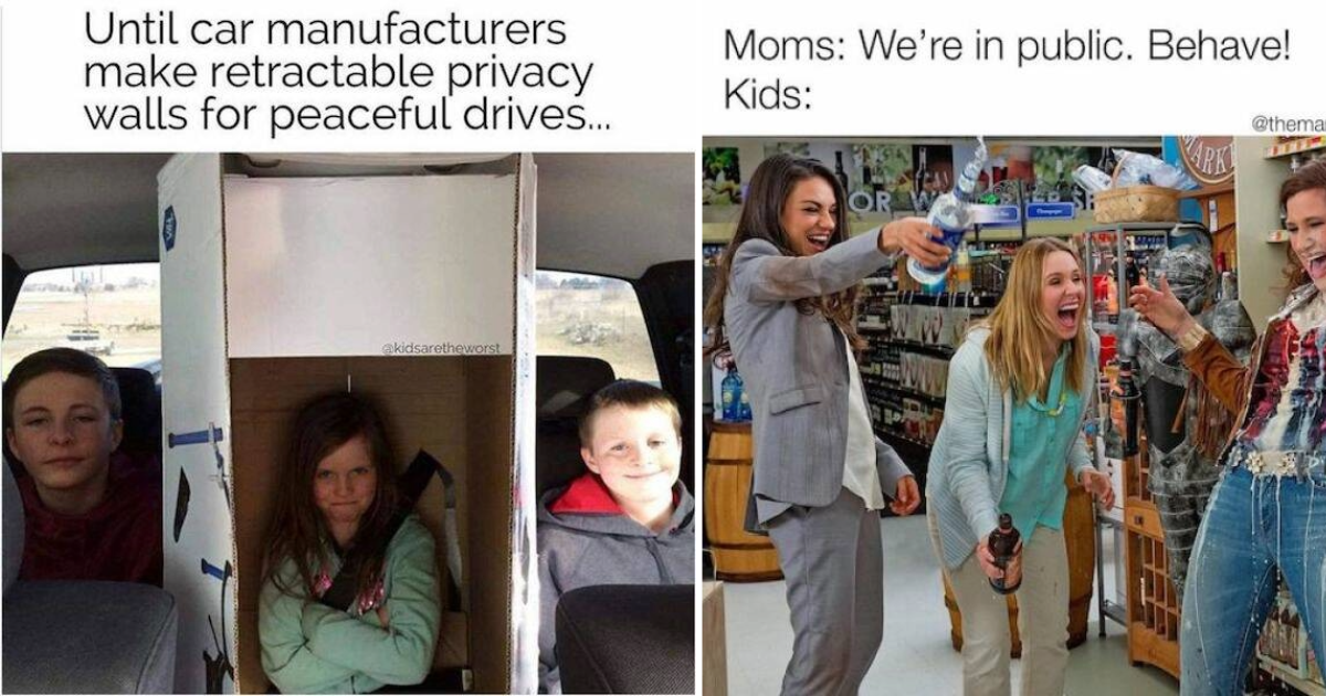 Funny Filter Free Parenting Memes To Help You Let Go Of The Week’s ...