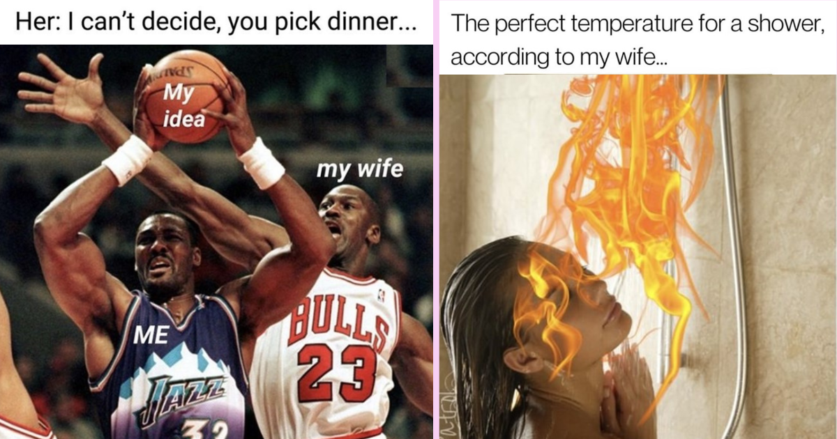 25 Comically Charming Couple Memes From Husbands About Their Witty ...