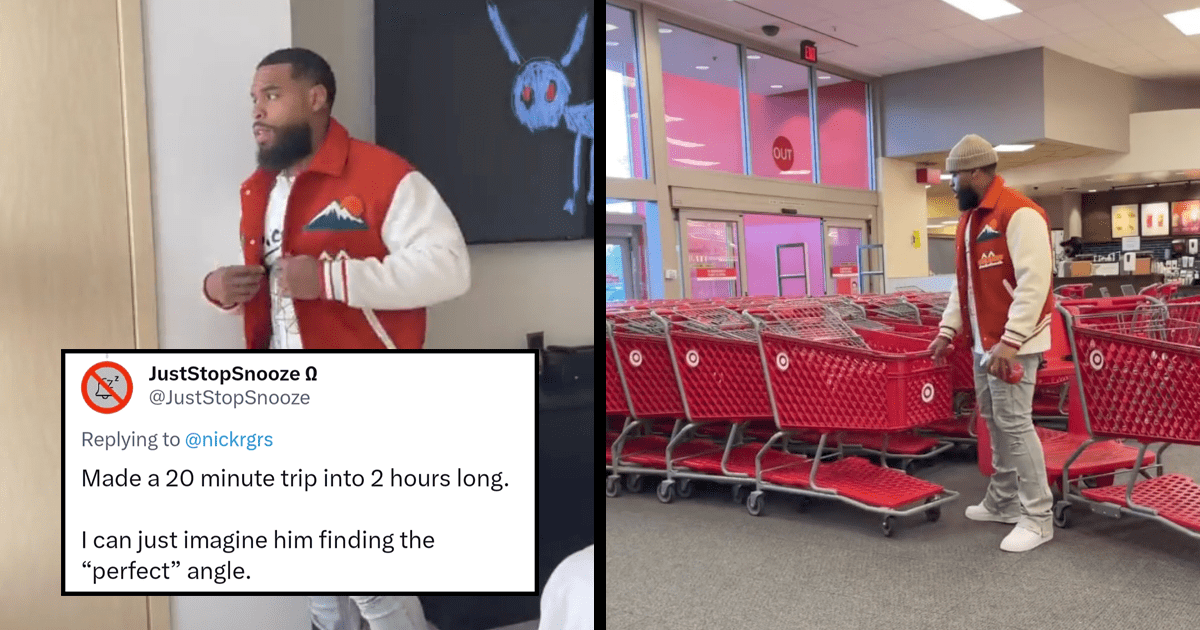 TikToker Gets Roasted For Filming Target Shopping Trip, Sparks Debate ...