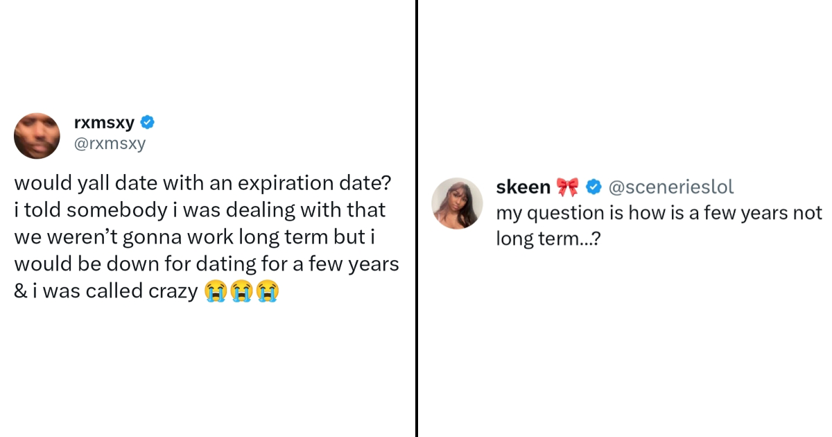 Avoidant Dater Advocates For Relationship 'Expiration Date', Sparks ...