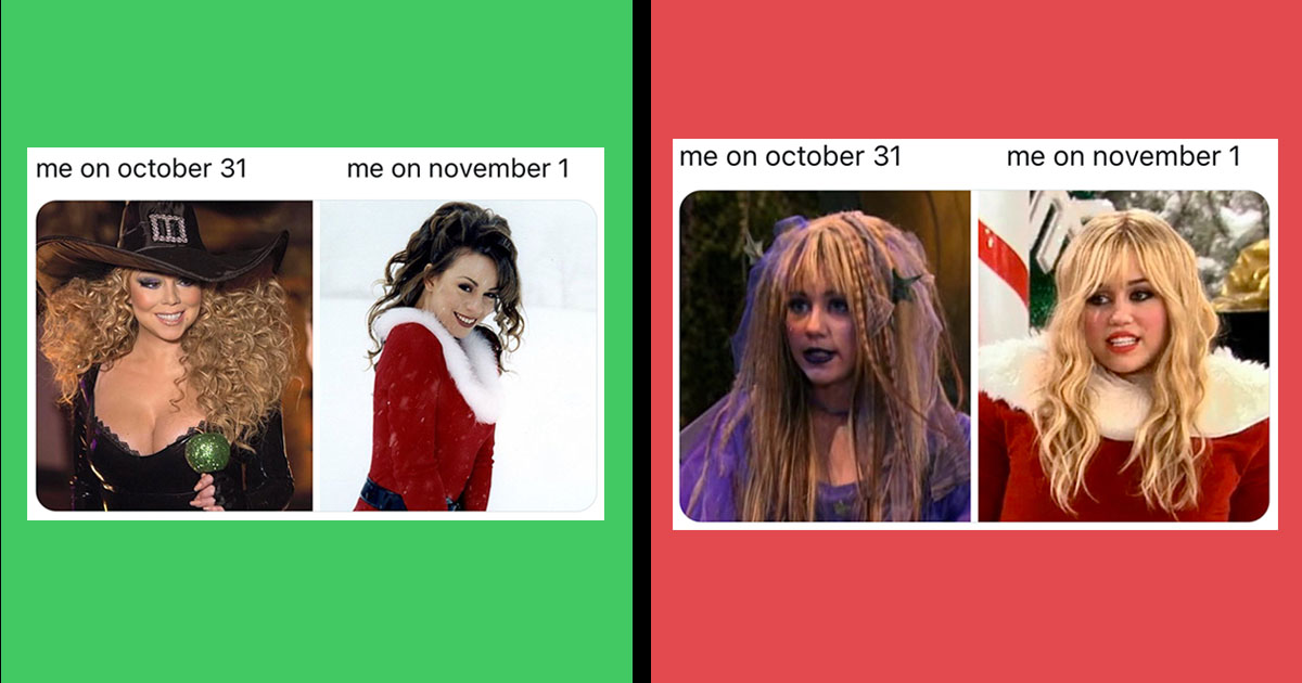 October 31 vs. November 1 Memes For the Switch From Scary to Merry ...