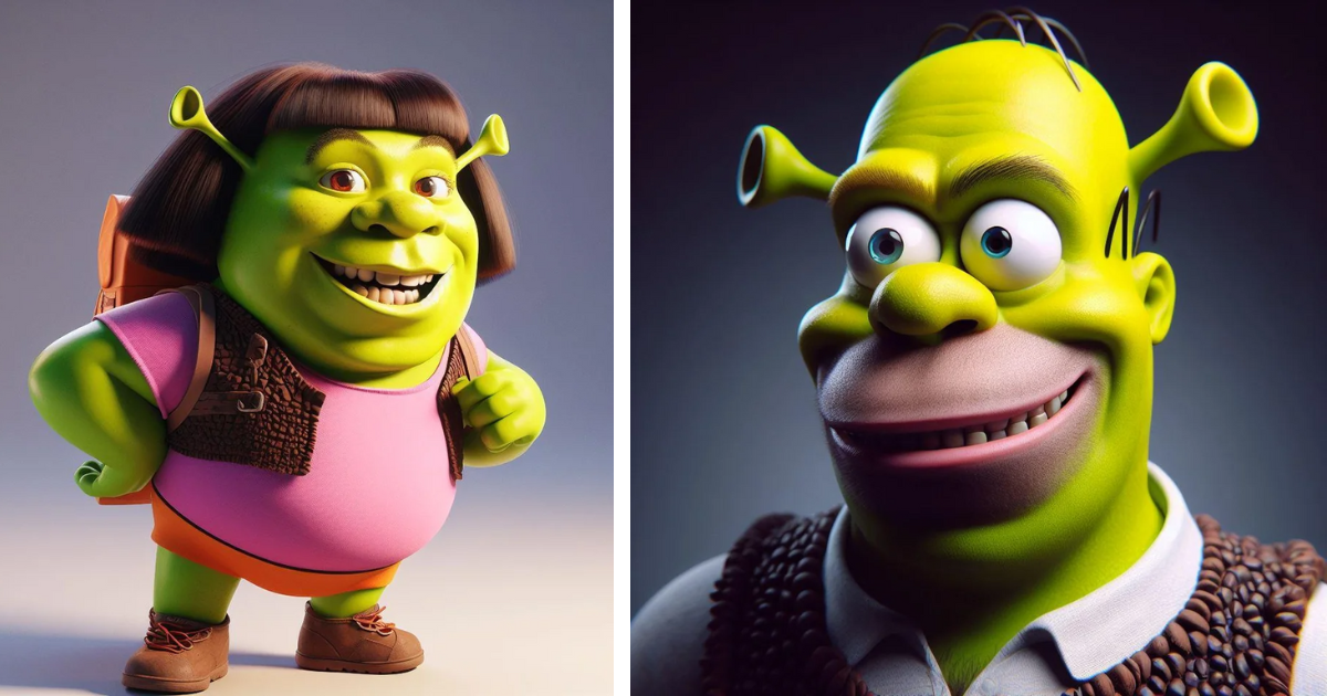 These Shrek Hybrids Are Hilarious and Terrifying at the Same Time ...