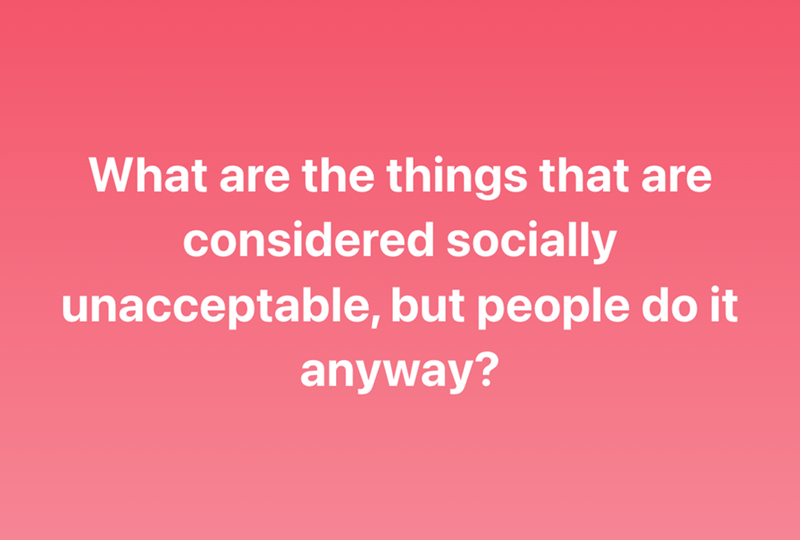 'Taking off shoes and socks on an airplane': 25+ 'Socially unacceptable ...