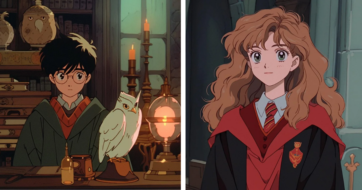 Harry Potter Anime Hermelien