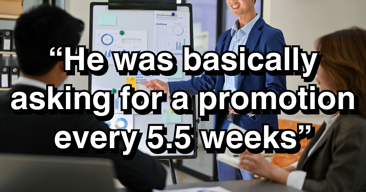 'I asked 37 times for a promotion': Employee follows his supervisor's ...