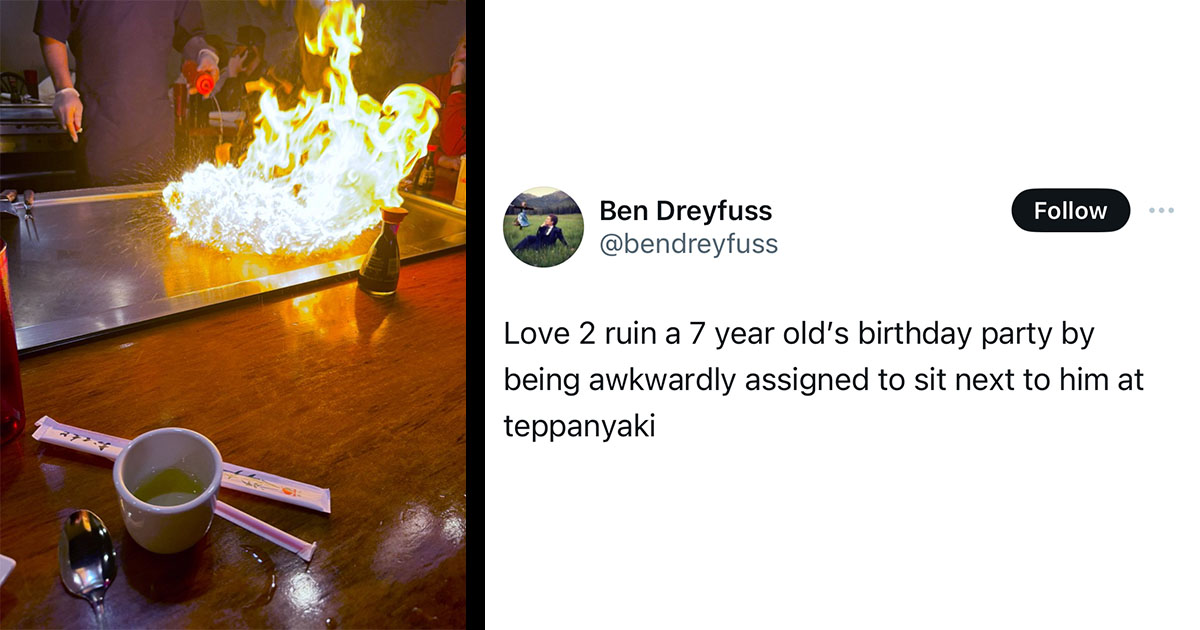 'It was the most awkward hour': Guy eats at Benihana alone to test ...
