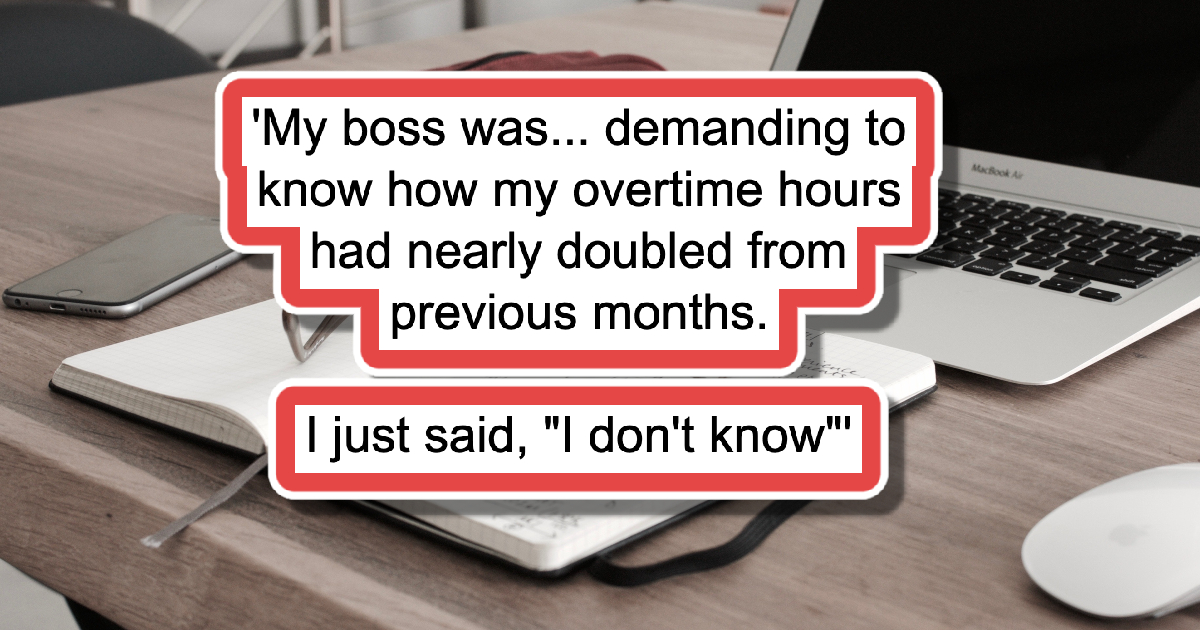 'I started using the timer for everything': Micromanaging boss accuses ...