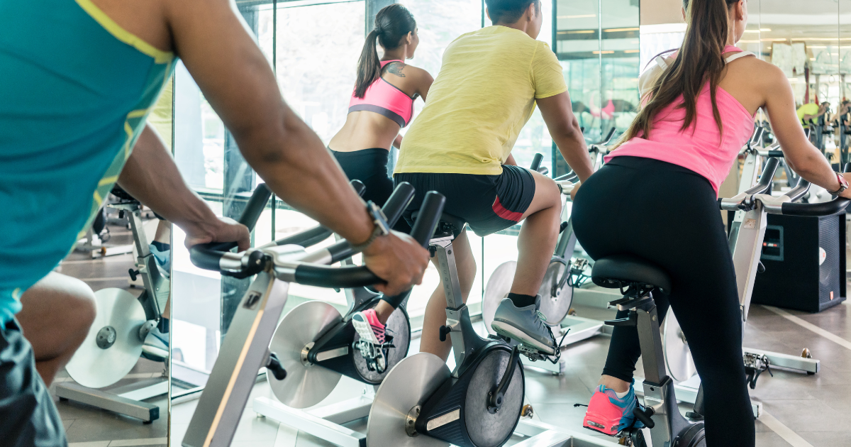 Kindhearted gym-goer considers telling a girl that her workout leggings are transparent ...