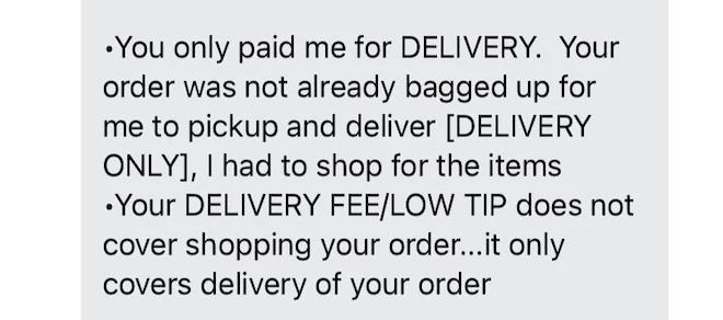 '[I] would have took my tip away instantly': Grocery shopper confronts ...