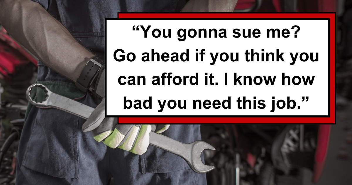 War-Veteran Mechanic Wins a $400,000 Settlement After Calling His ...