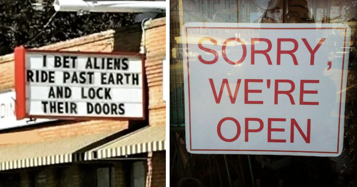 33 Outrageously Funny Signs That Missed the Mark (January 27 2024 ...