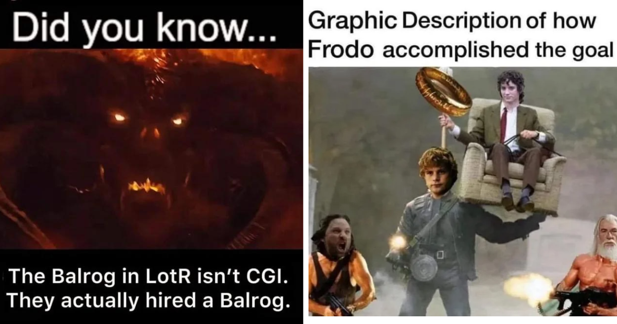 31 Lord of the Rings Memes from the Depths of Middle-Earth (February 4 ...